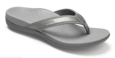 Vionic Tide II Pewter Toe Post Sandal Flip Flop Women's US sizes 5-12 ...