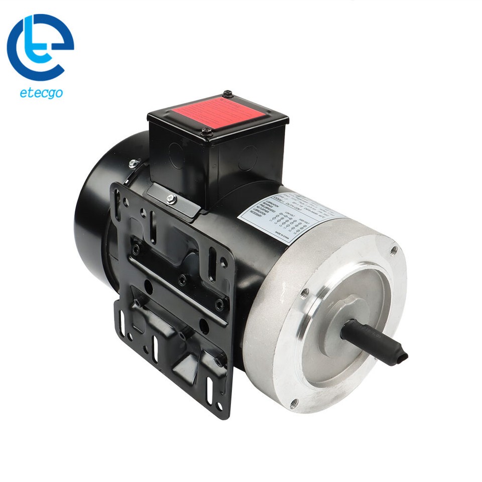 2 HP 3 Phase 56C Frame General Electric Motor TEFC 230 / 460 Volt 60 HZ ...