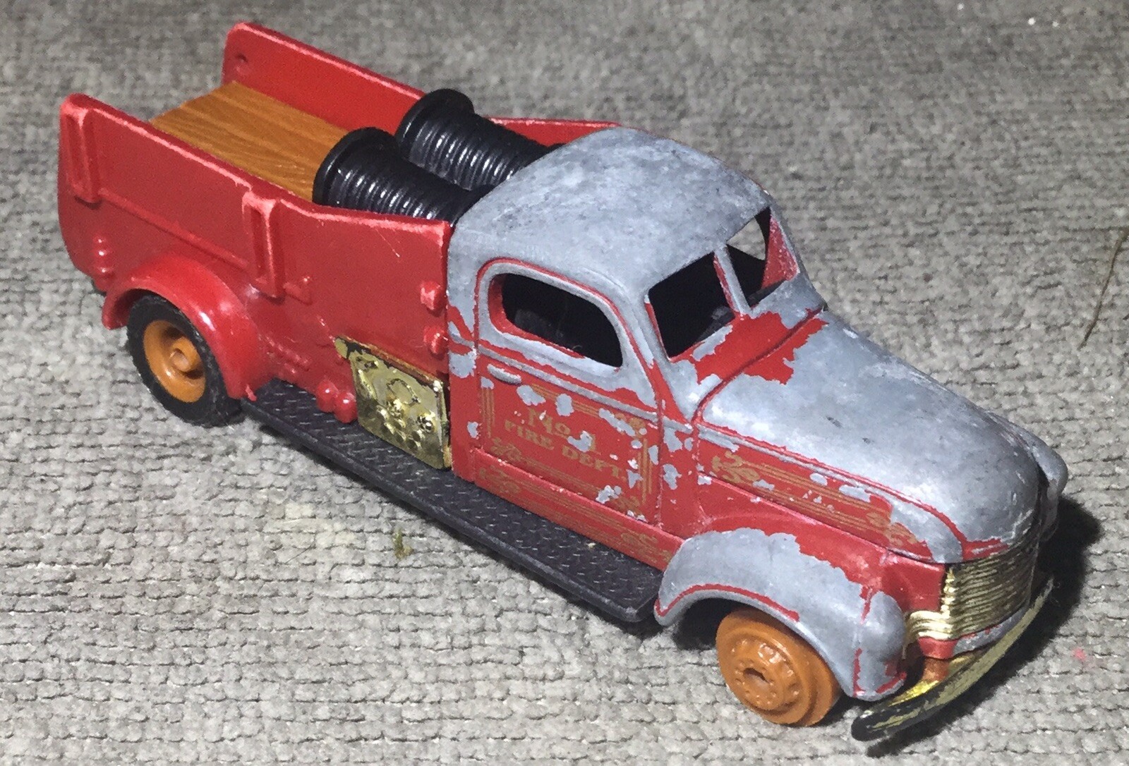 Vintage High Speed Diecast Vehicle 1948 Task Master Fire Truck Engine 1 ...