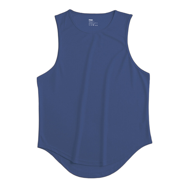 Mens Plain Basketball Gym Sports Basic Sleeveless T Shirt Vest Tops ...