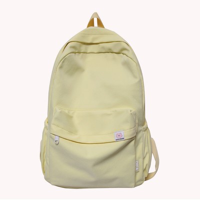 Simple Classic Backpack Teens Girls Student Large Capacity Bookbag ...