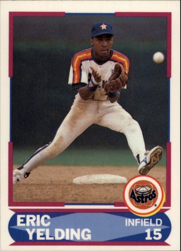1990 Score Young Superstars I Houston Astros Baseball Card #15 Eric ...