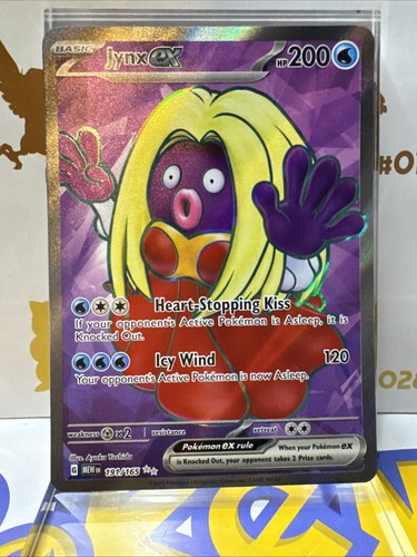 Jynx ex SV: Scarlet & Violet 151 #191/165 Ultra Rare Pokemon Card | eBay