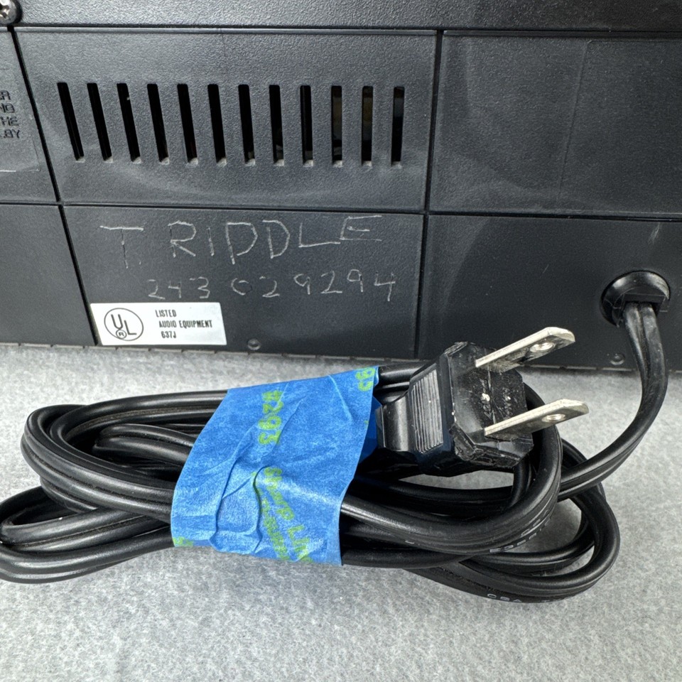 Yamaha KX-W500U Natural Sound Stereo Double Auto-Reverse Cassette Deck ...