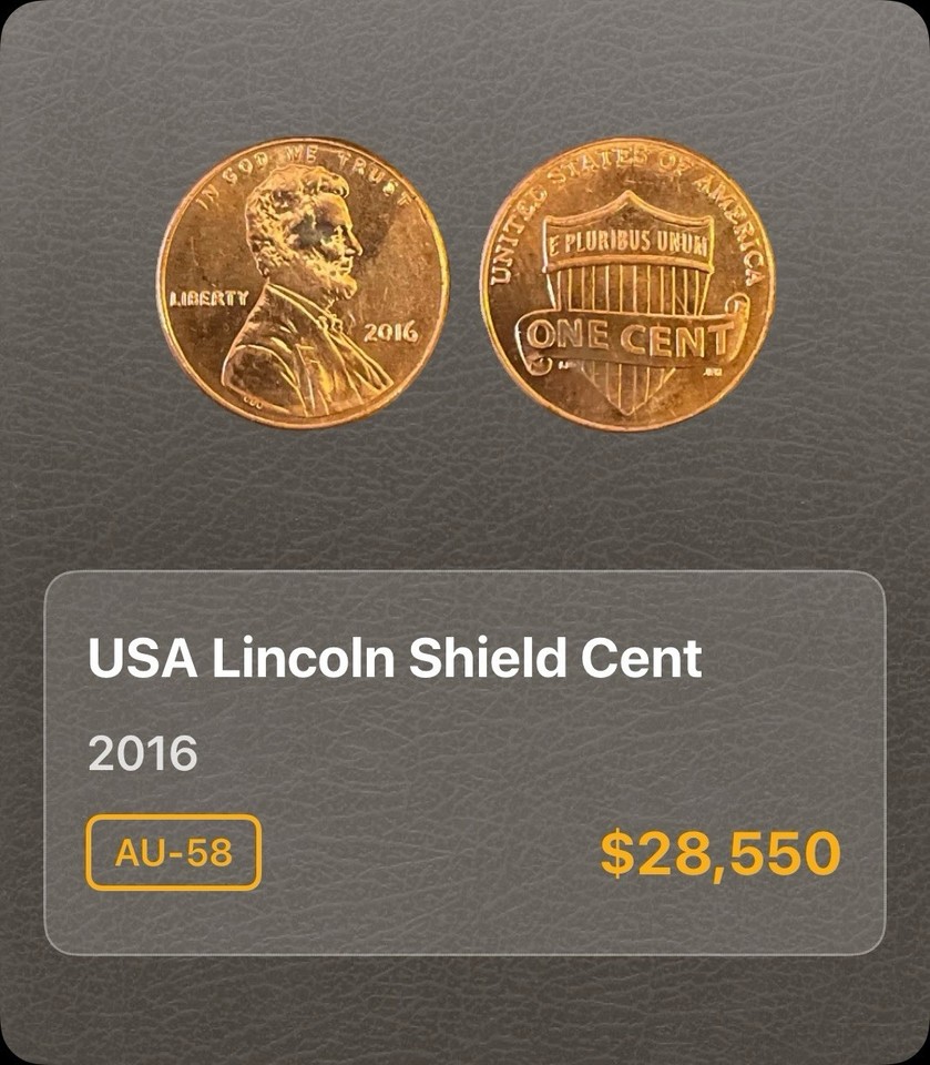 US Lincoln shield ddo & r error 1 cent 2016 AUnC-58 | eBay UK