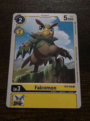 Digimon Card Falcomon BT4-036 C Great Legend L5272* | eBay