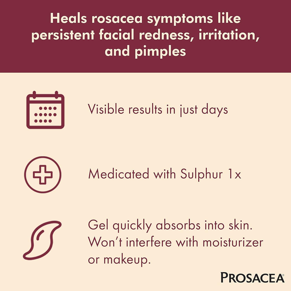 Prosacea - Medicated Rosacea Treatment for Face - Heals Rosacea ...
