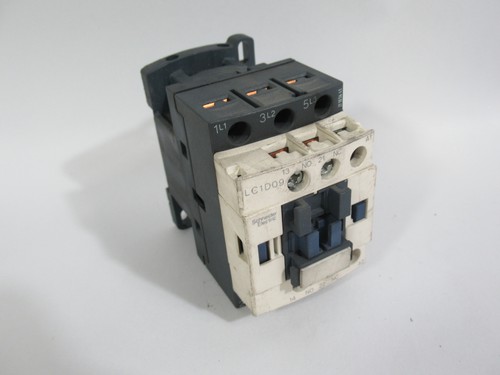 Telemecanique LC1D09F7 Contactor w/o Face Plate 110V 50/60Hz USED | eBay