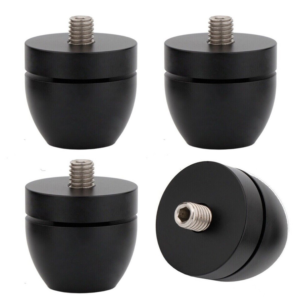 HiFi Speaker Turntable Isolation Stand Feet Base Pad With Stainless ...