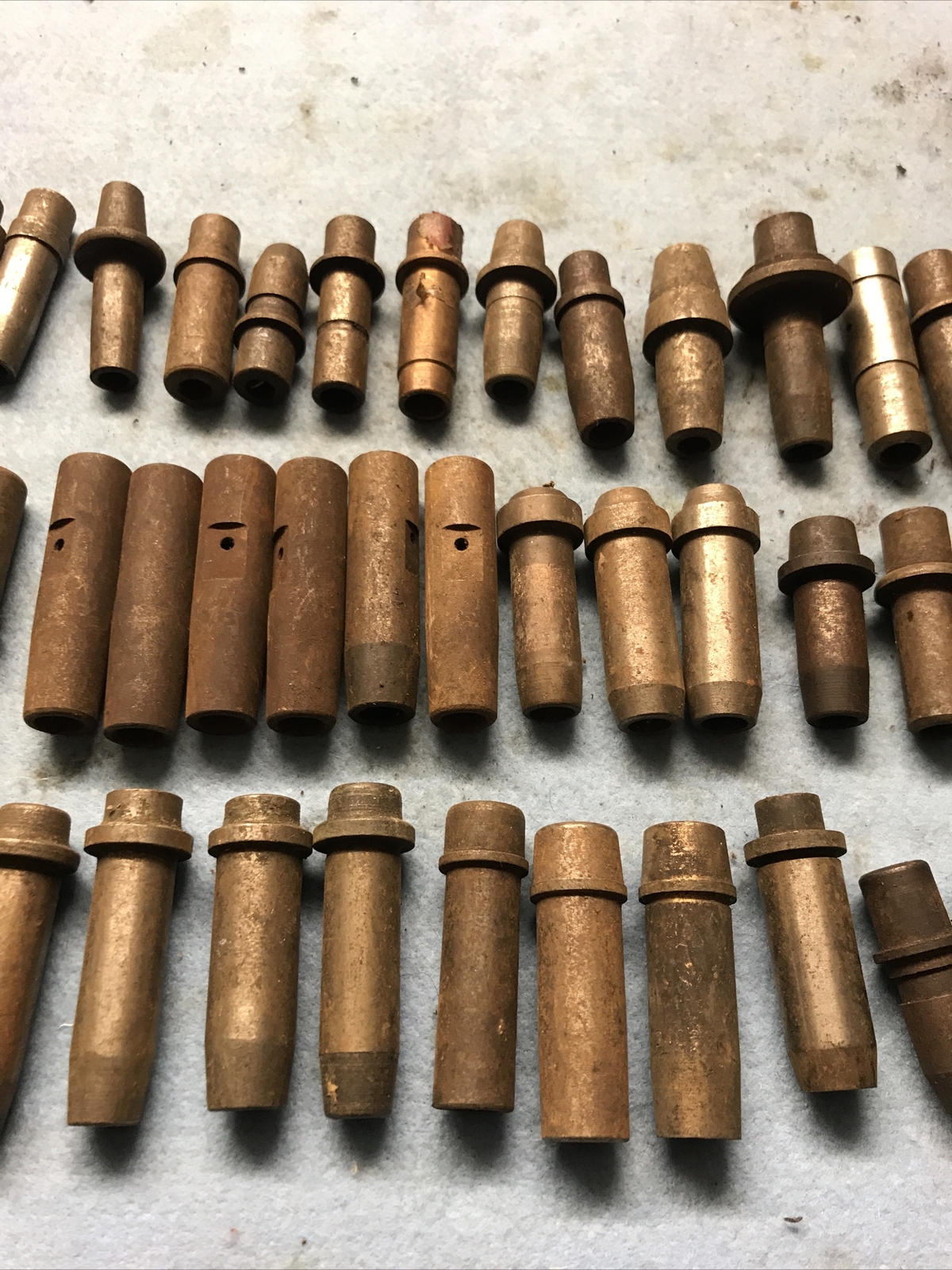 Joblot Selection Of Vintage Motorcycle Valve Guides Approx 70 Triumph ...