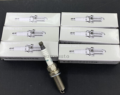 6pc OEM Denso Spark Plugs For Nissan INFINITI 22401-JK01D FXE24HR11 ...