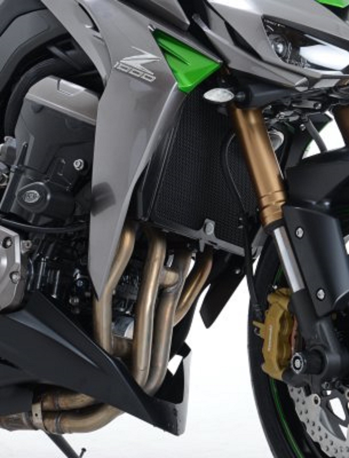 Kawasaki Z1000SX (Ninja 1000) (2019) R&G Racing BLACK radiator guard ...