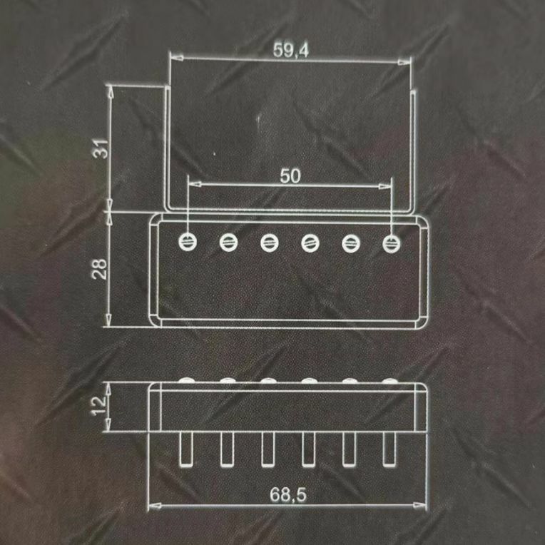 Guitar Single Coil Neck Pickups for Floating Jazz Johnny Smith Style ...