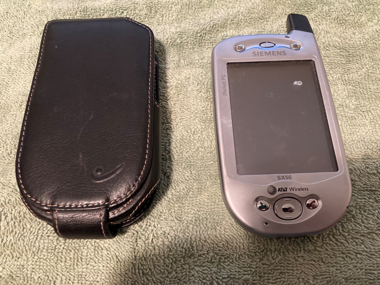 Siemens SX56 / HTC Wallaby - Silver ( AT&T ) PDA Smartphone w/ Pen ...