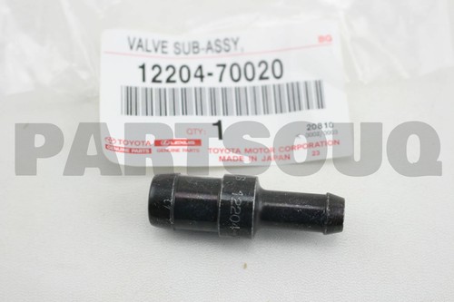 1220470020 Genuine Toyota VALVE SUB-ASSY, VENTILATION 12204-70020 | eBay
