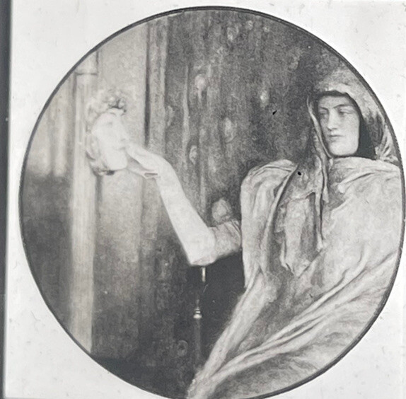 Fernand Khnopff “secret Reflection " Belgian Symbolism Art 35mm Slide ...