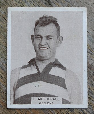 1933 VFL Wills L. Metherall #155 Geelong Cats | eBay Australia