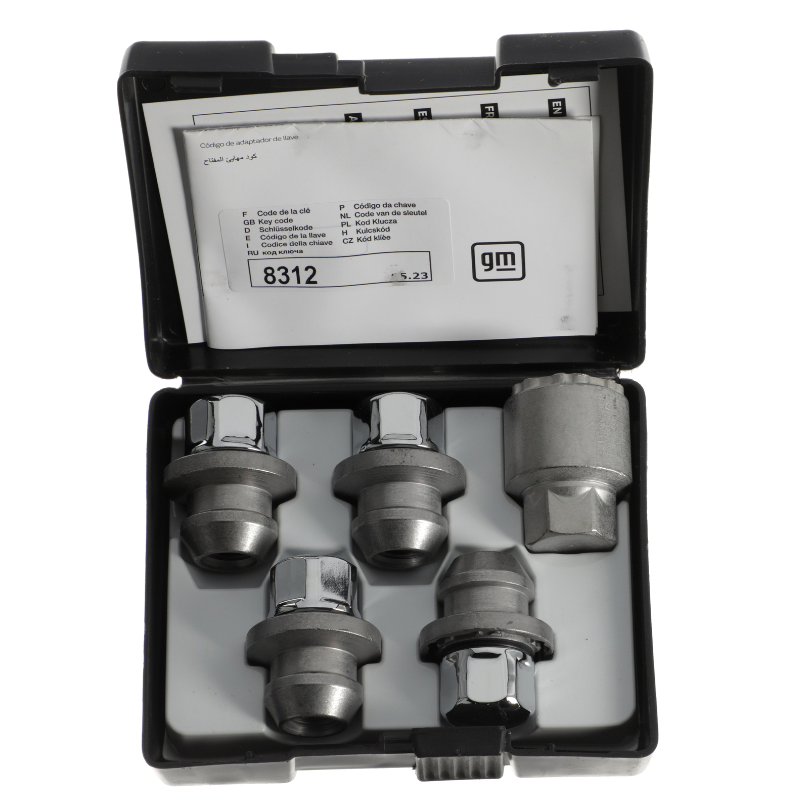 OEM NEW 2007-2025 Buick Cadillac Chevrolet GMC Wheel Lock Kit Chrome ...