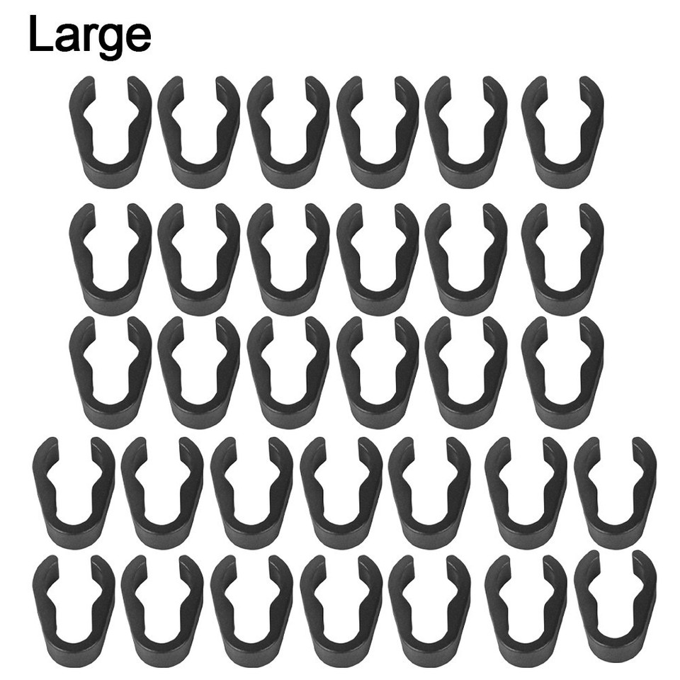 Cable Clips Microphone Stand Cable Management ABS Plastic Boom Poles ...