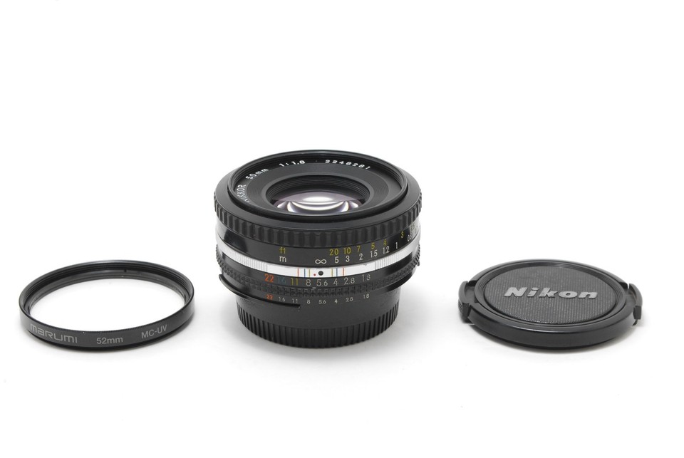 [Top MINT] Nikon Ai-s AIS Nikkor 50mm f/1.8 Pancake Lens For FE2 FM2 F3 ...