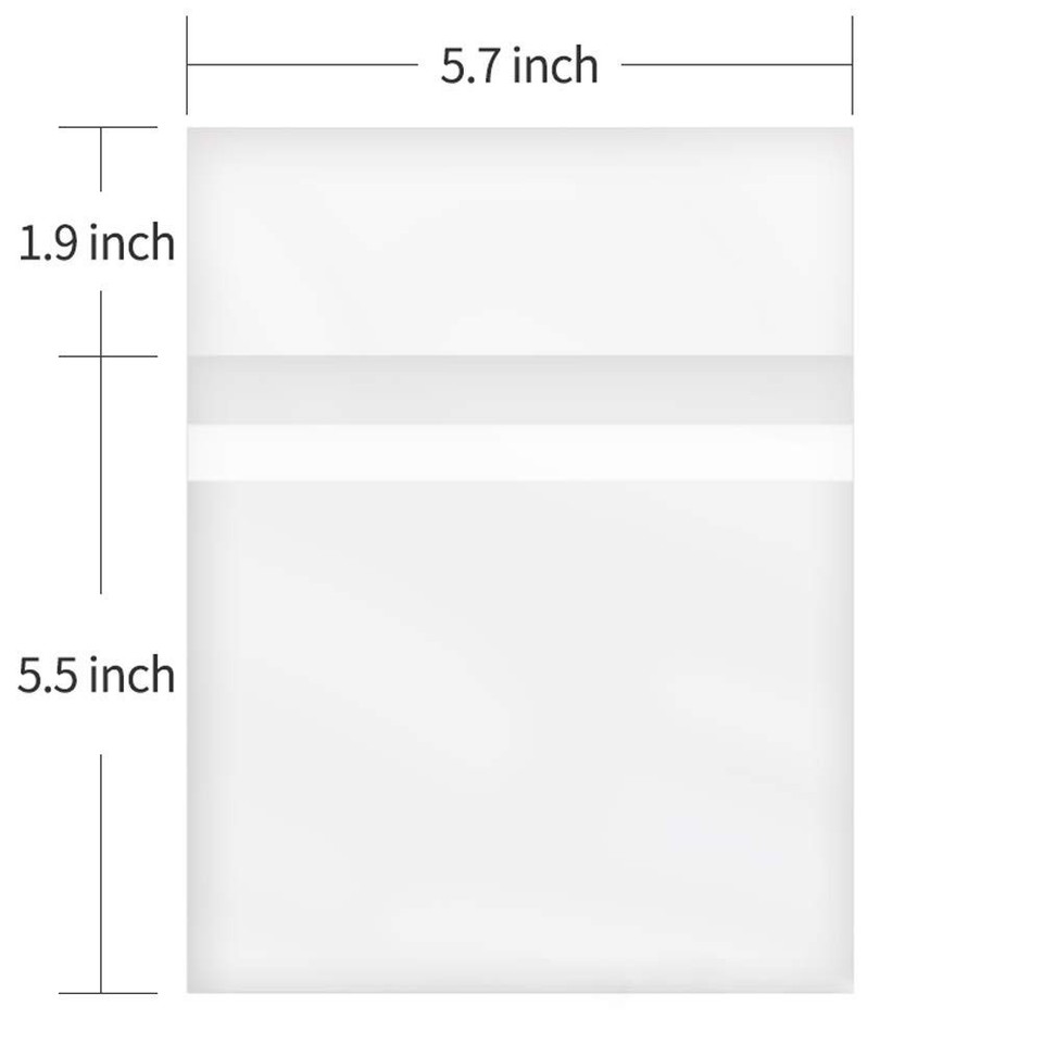 50pcs Resealable Plastic Outer Sleeves for Japan Mini LP SHM-CD Paper ...