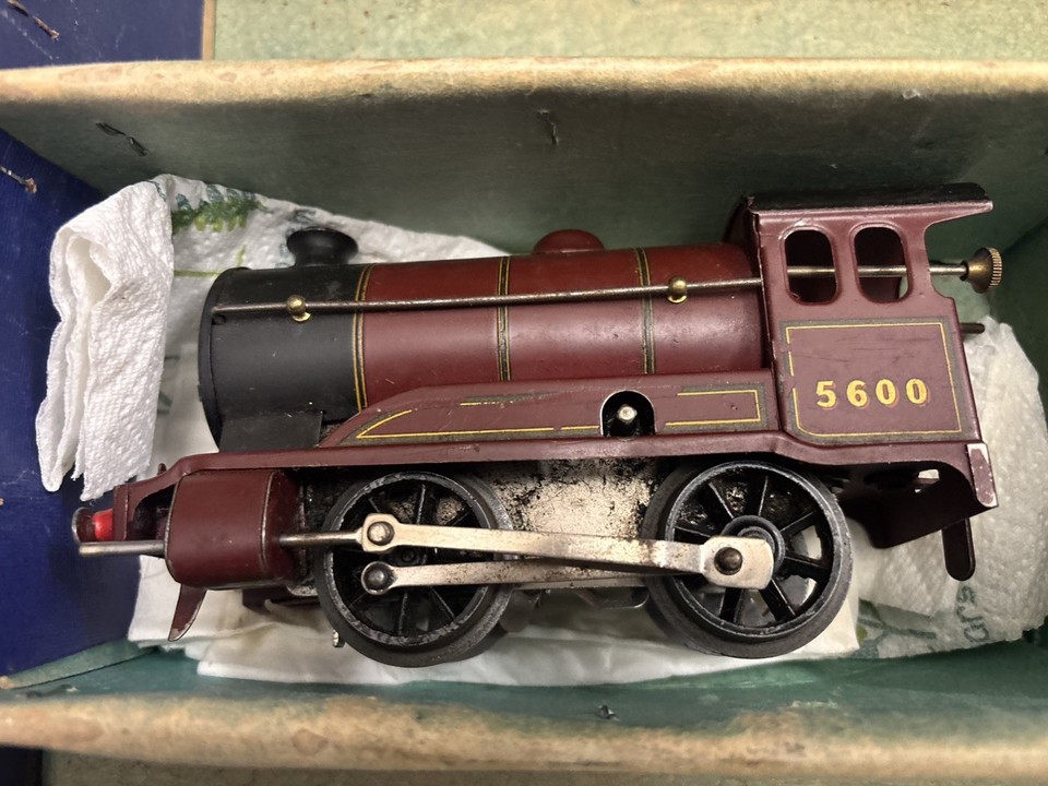 O Gauge HORNBY CLOCKWORK TRAIN SET No. 601 LMS Goods Set | eBay UK