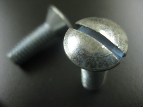 40% MARK DOWN - SLOTTED OVAL HEAD BOLTS WITH NUTS & WASHERS - FIT CAST ...