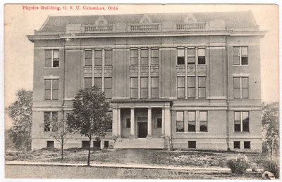 Postcard - Physics Building - Ohio State University, Columbus, Ohio ...