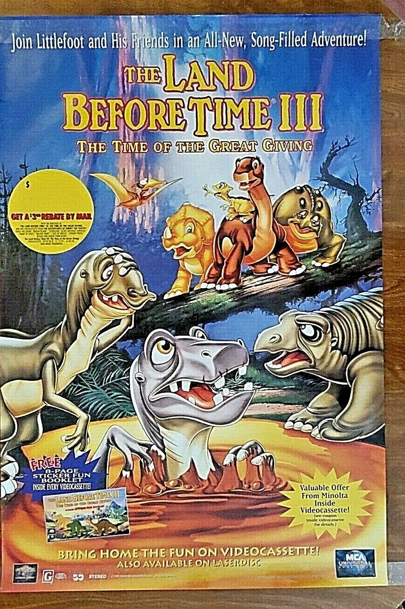 Land Before Time Movie Poster