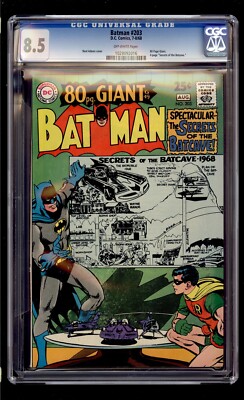 Batman #203 1968 CGC 8.5 VF+ OW High Definition Scans** | eBay