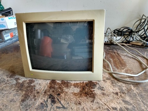 VINTAGE APPLE MACINTOSH 12" RGB DISPLAY MONITOR M1291 MANUFACTURE 1990 ...