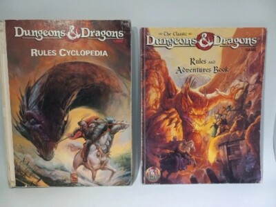 Dungeons & Dragons Rules Cyclopedia And Classic Rules And Adventure ...