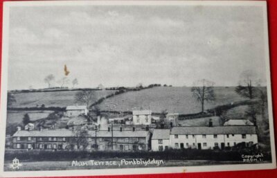 Pontblyddyn Wales Alun Terrace OLD PHOTO | eBay