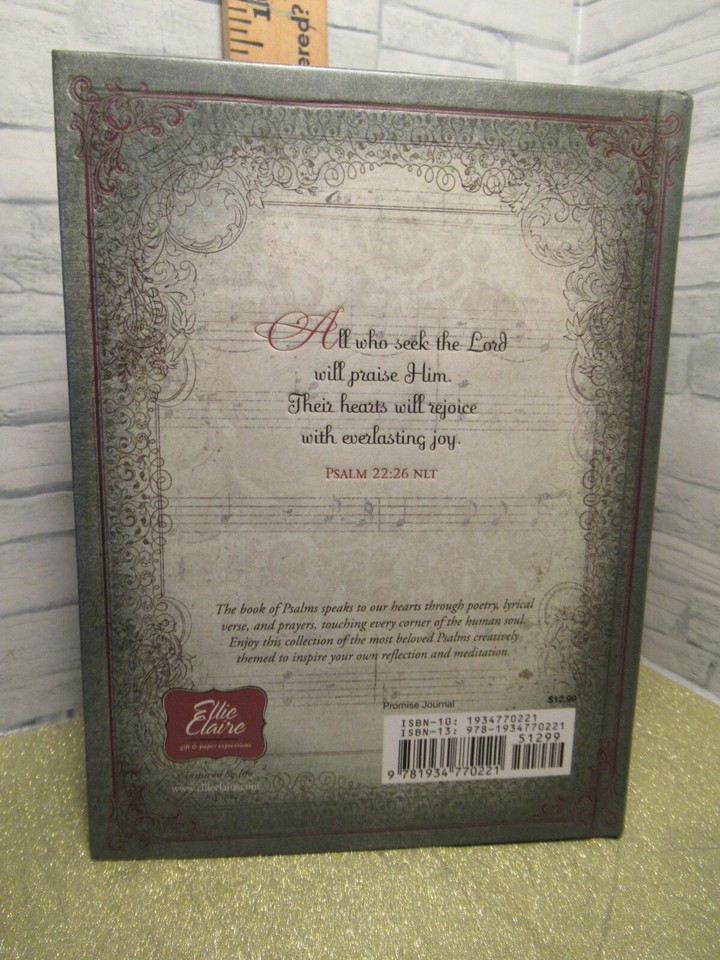 Psalms Journal / Hardcover / By Ellie Claire / 2008 / | eBay