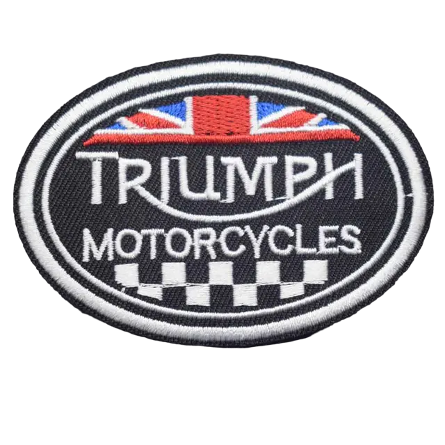 Triumph Motorcycles Patch, Iron On/Sew On | eBay
