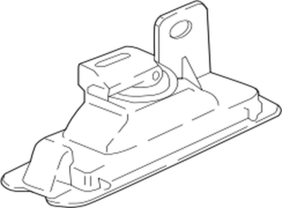 8341A194 Mitsubishi Lamp assy, license plate 8341A194, New Genuine OEM ...