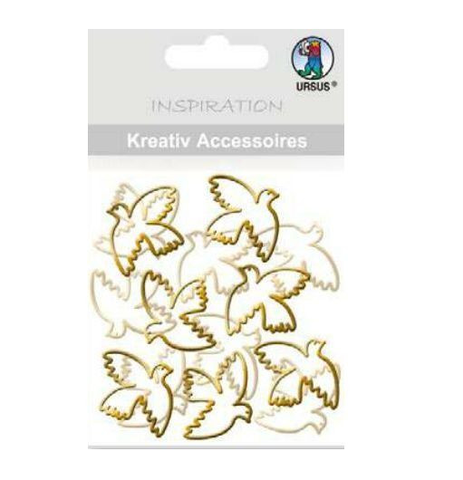 Kreativ Accessoires 3d Sticker Streuteile - Ringe Tauben Kelche ...