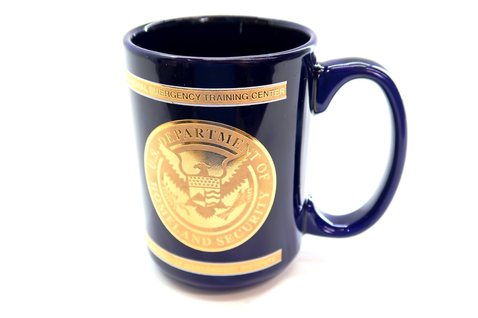 United States Department of Homeland Security Coffee Mug in Blue and ...
