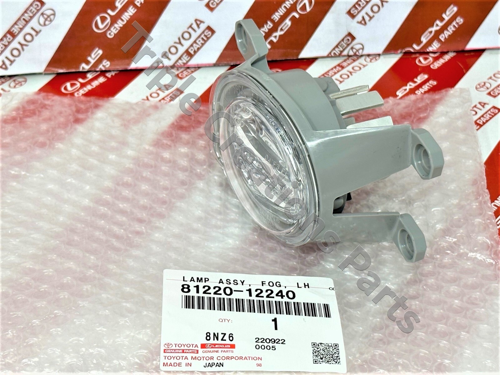Toyota Genuine 81220-12240 Lamp Assy Fog LH 8122012240 OEM | eBay