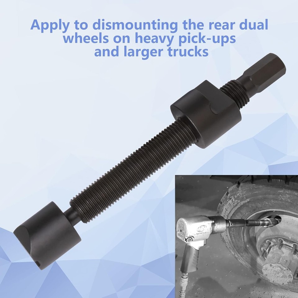 Dual Wheel Separator Tool for Removing Stuck/Locked Dual Steel Wheels ...