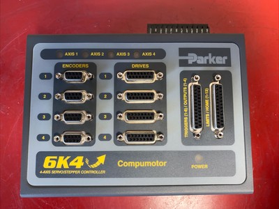 Parker 6K4 Compumotor Servo/Stepper Motion Control/Indexer 4-Axis | eBay