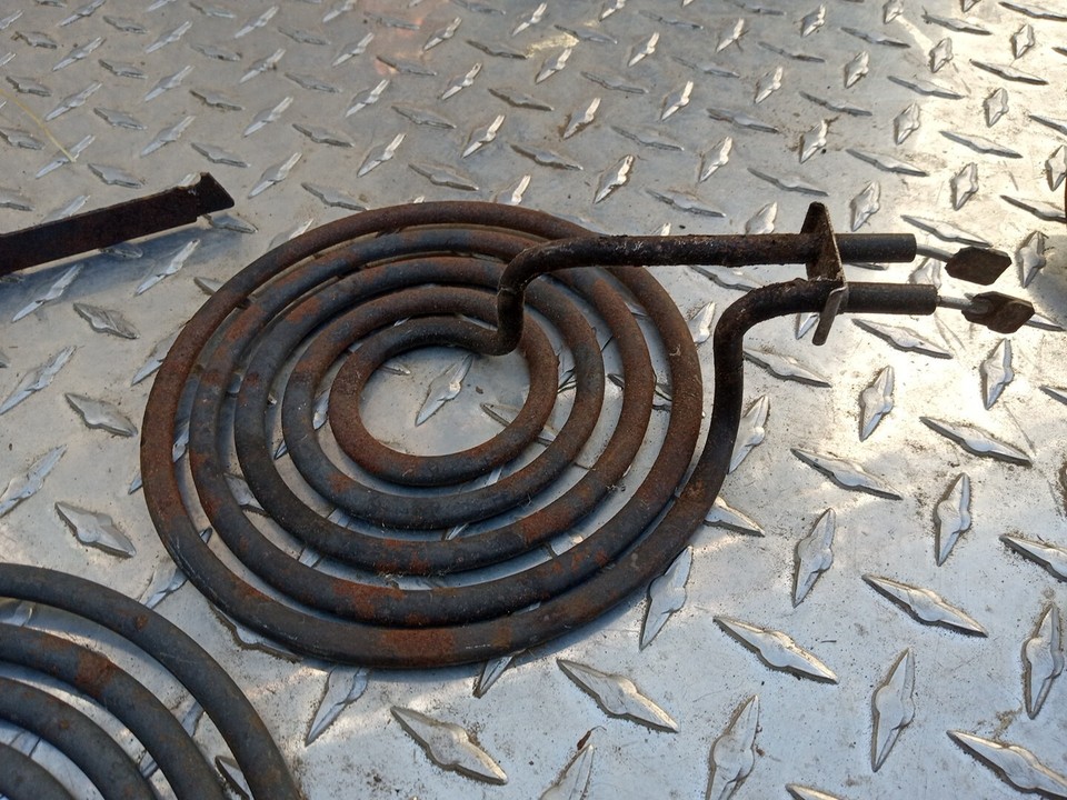 Set Of 4 GENUINE CALROD GE ELECTRIC STOVE RANGE ELEMENTS (2 are 8" 2 ...