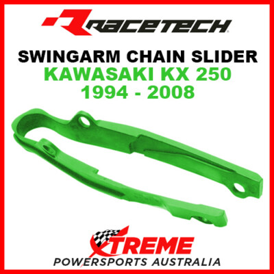 Rtech Kawasaki KX250 KX 250 1994-2008 Green Swingarm Chain Slider | eBay