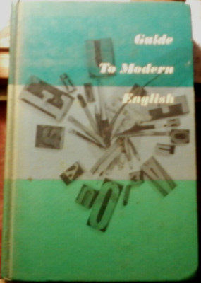 Guide To Modern English: Grade 11 (1963 HB) Vintage School Book | eBay