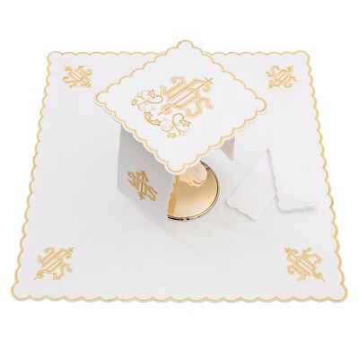 Altar linen Pall Corporal Purificator Lavabo towel Chasuble Vestment ...