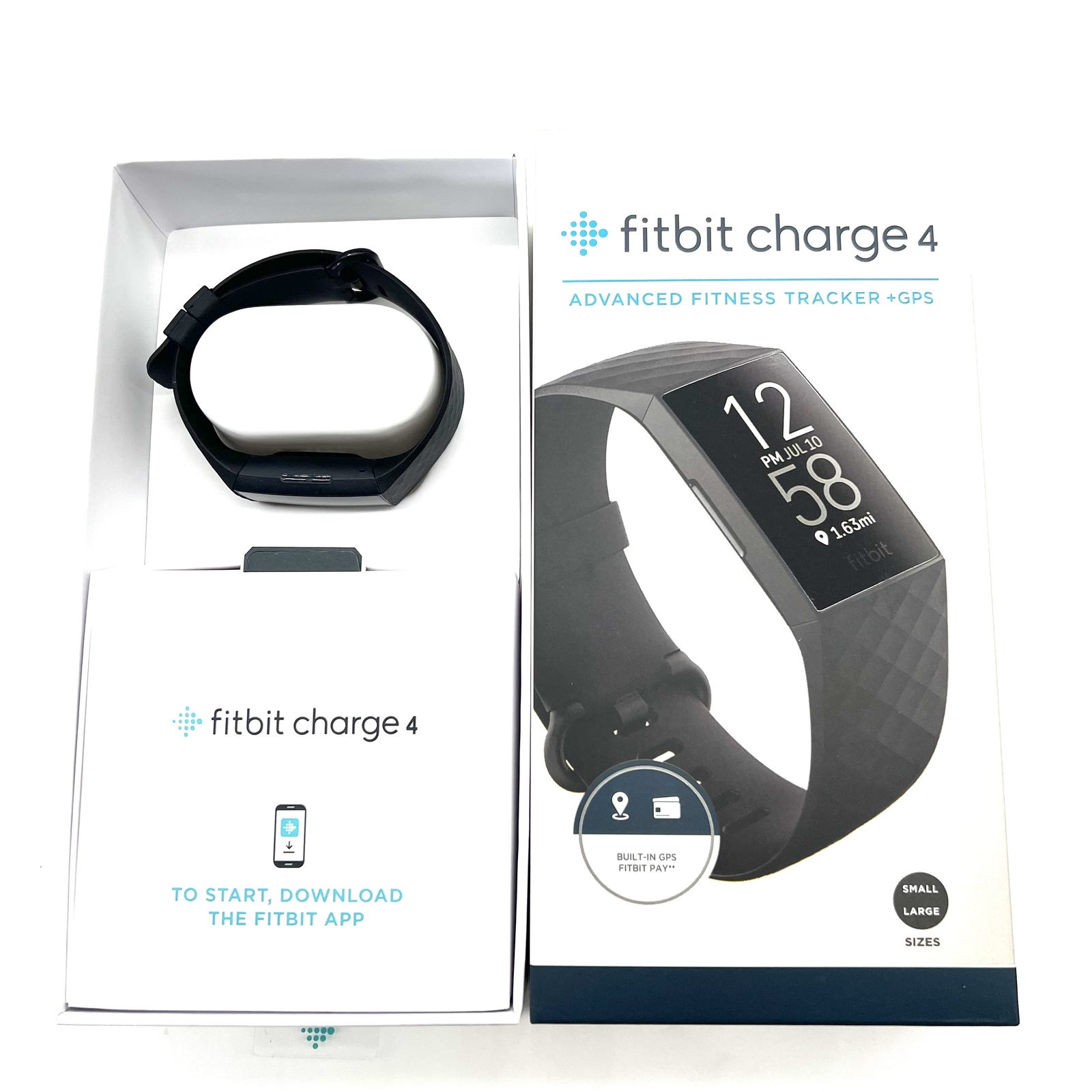 NEW Fitbit Charge 4 Fitness Activity Tracker Heart Rate Fitness ...