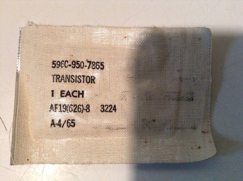 Vintage Philco Sprague 805 transistor NOS | eBay