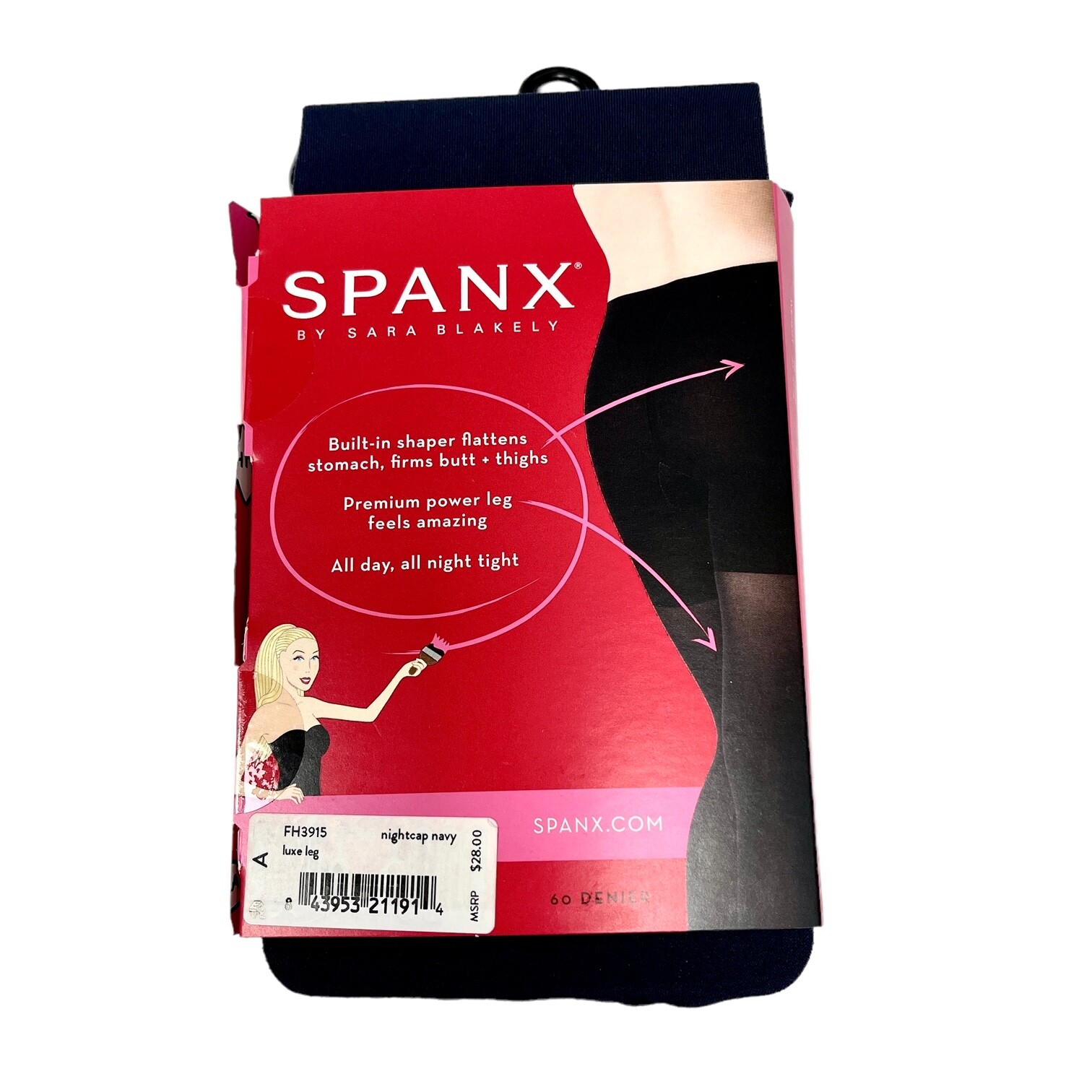 Spanx Shaping Tights Built In Shaper Opaque Brown Blue Gray Firm Luxe ...