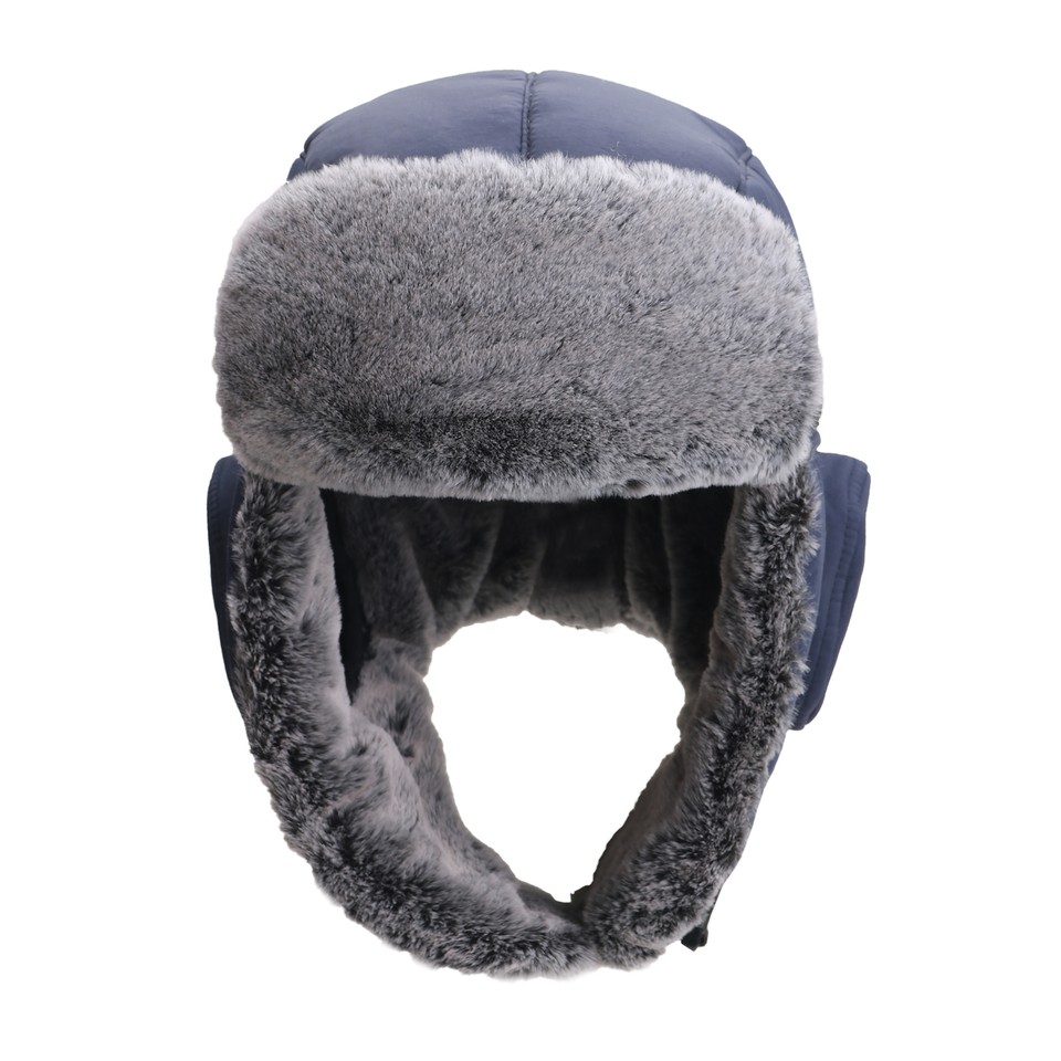 Winter Hat Cold Proof Keep Warm Hat with Ear Flaps for Hunting Skiing ...