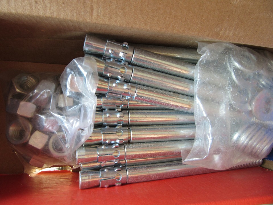 (25) Powers 7426USA Power Stud Wedge Expansion Anchors 1/2" X 7" NEW ...